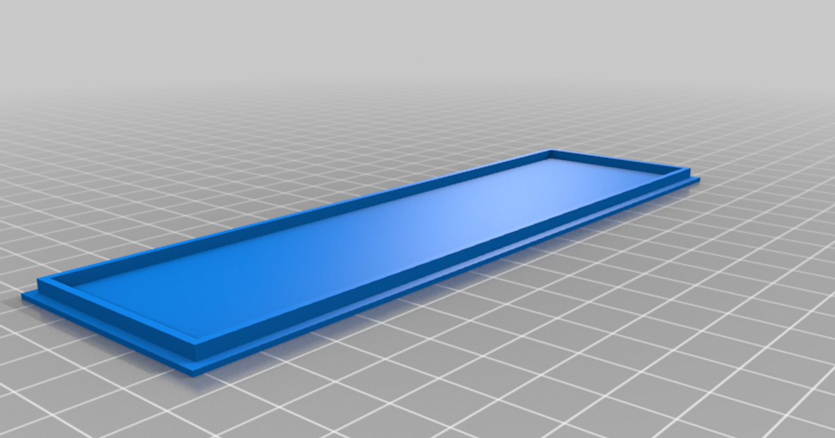 ATX IO Shield Blank - OpenSCAD by geerlingguy | Download free STL model ...