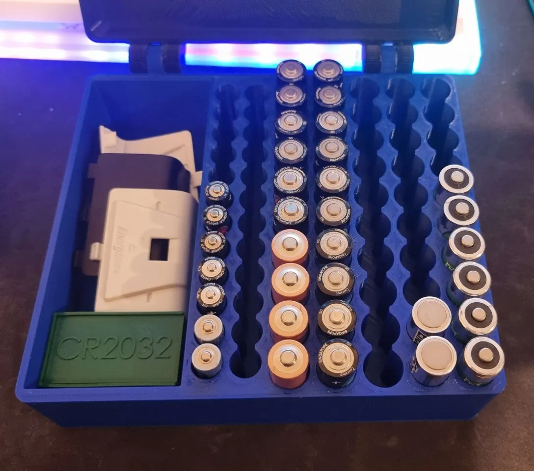 Battery Box with Storage by Dingo | Download free STL model ...