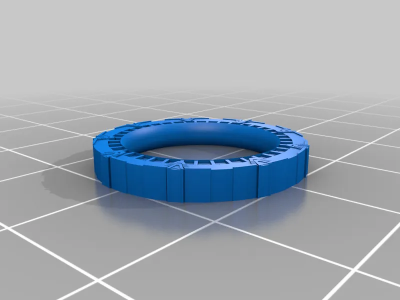 Stargate Ring (for finger) by baldsealion | Download free STL model ...
