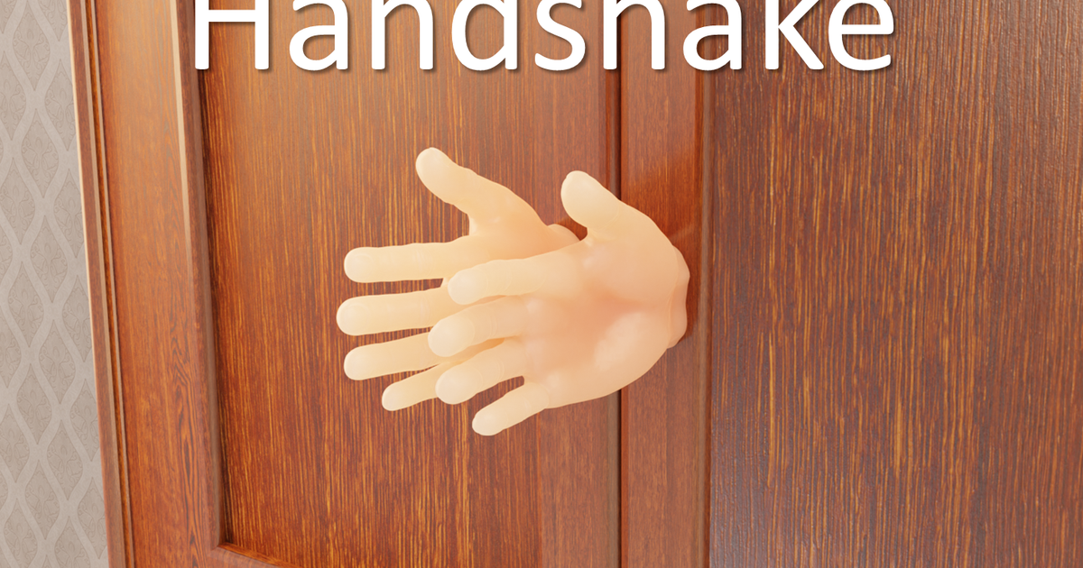 handshake by Matpil | Download free STL model | Printables.com