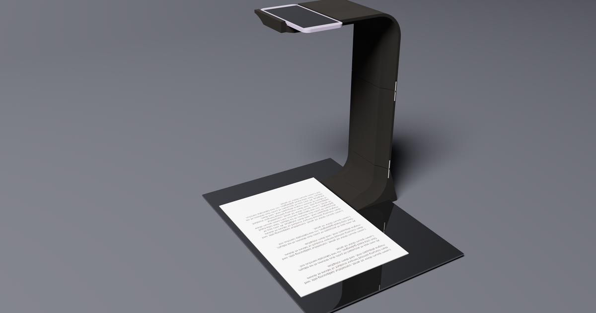 DOKYU - Document scanner by HAGETAKA | Download free STL model ...