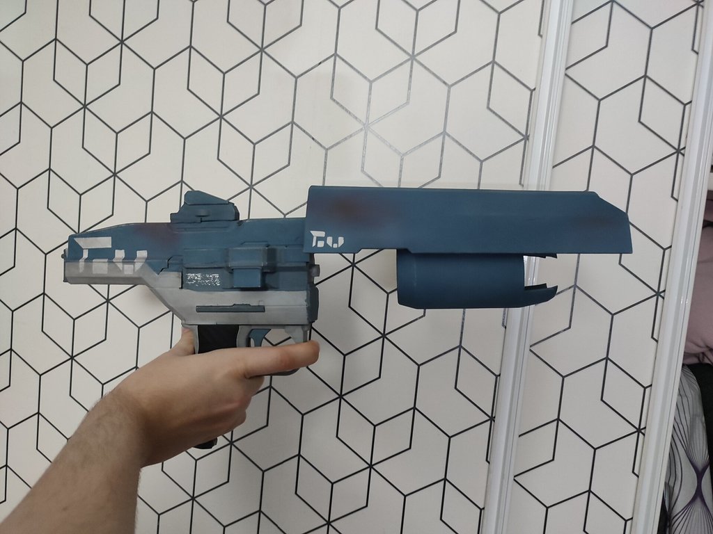Half Life Alyx Pulse SMG Grunt version (currently without the magazine ...