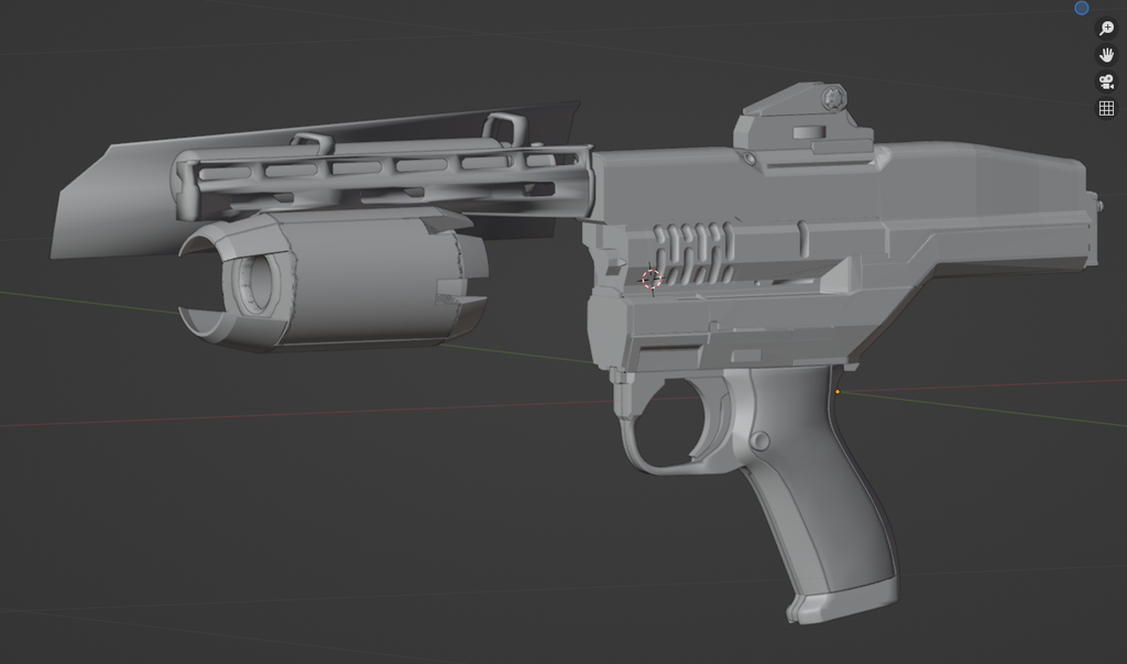 Half Life Alyx Pulse SMG Grunt version (currently without the magazine ...