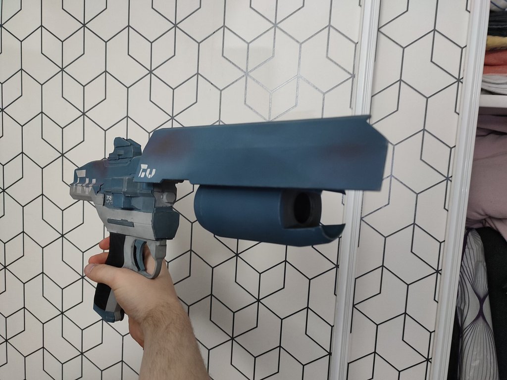 Half Life Alyx Pulse SMG Grunt version (currently without the magazine ...