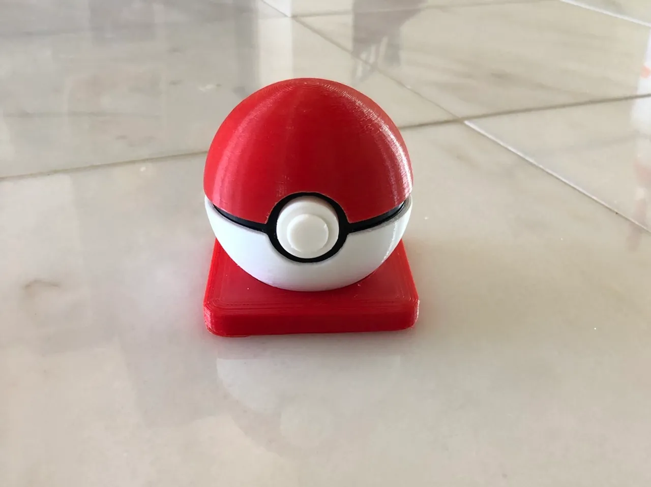 Pokeball Stand by Mattookah | Download free STL model | Printables.com