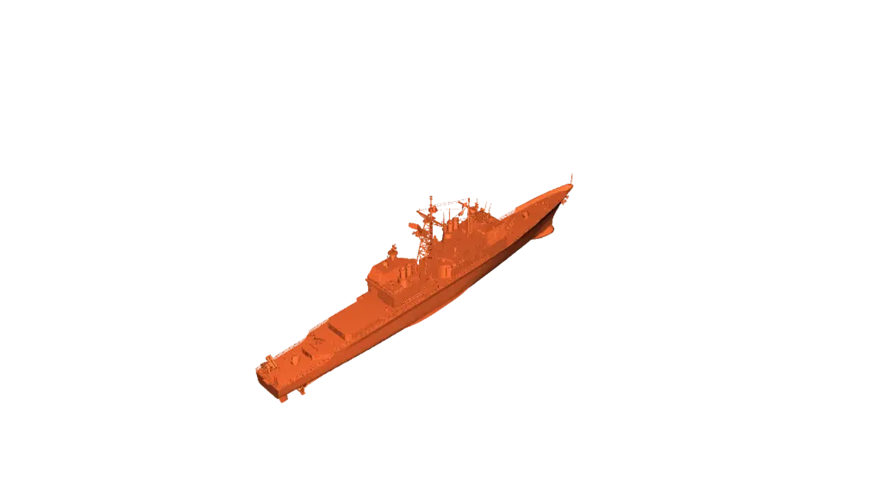 Ticonderoga class Cruiser CG by Richard Irish | Download free STL model ...