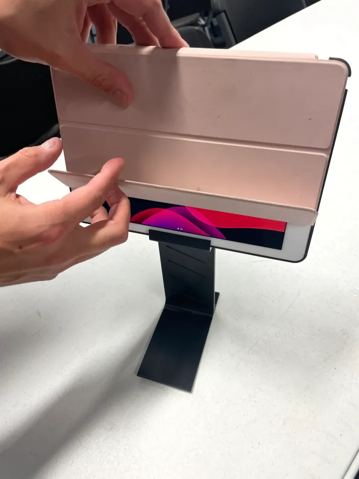 Tall Tablet Stand by countryskipper | Download free STL model ...