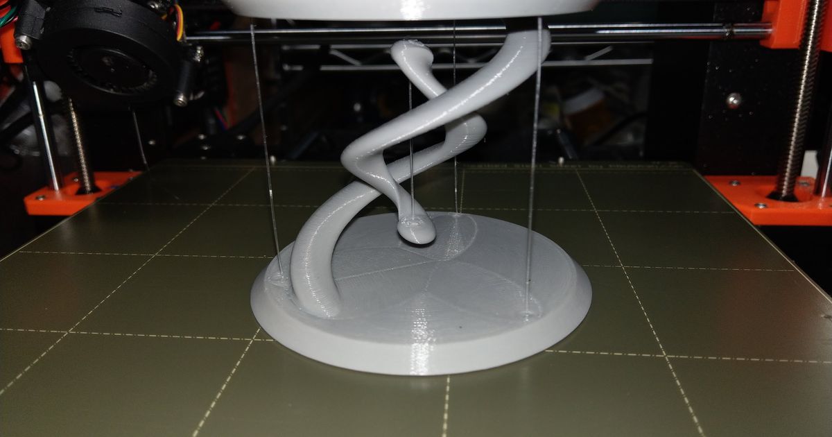 Tensegrity Stand/Sculpture by kaje | Download free STL model ...