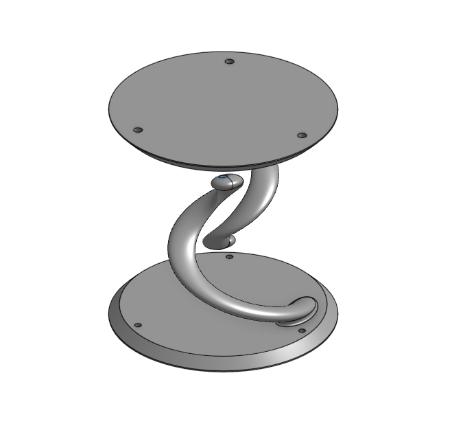 Tensegrity Stand/Sculpture by kaje | Download free STL model ...