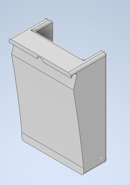 Forward Leaning Remote Hanger by XShadeTreeX | Download free STL model ...