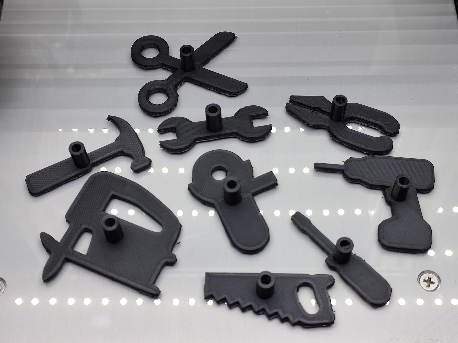 Tool shaped cabinet knobs for M4 bolts (9 models) by LK74 | Download ...