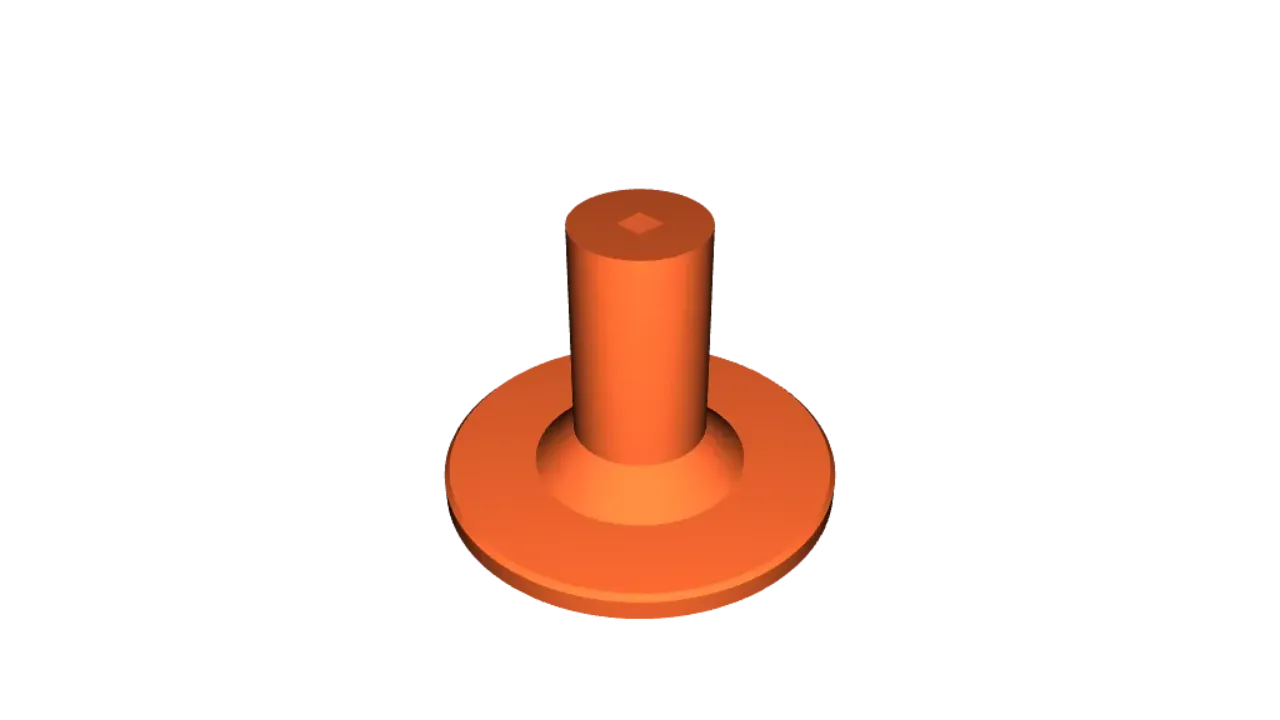 smiley drawer knob by Criss | Download free STL model | Printables.com