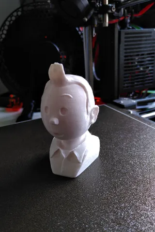SpaceShip TINTIN / Fusée de TINTIN by alex_3dprint | Download free STL ...