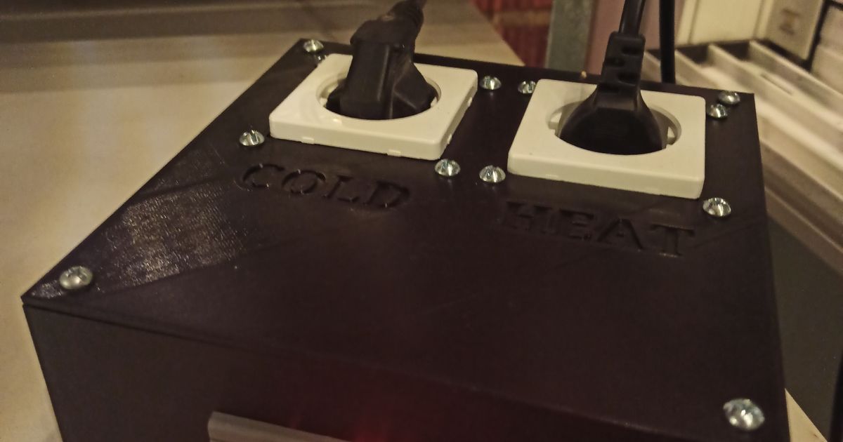 STC 1000 Box V1 homebrew by Brewprint | Download free STL model ...