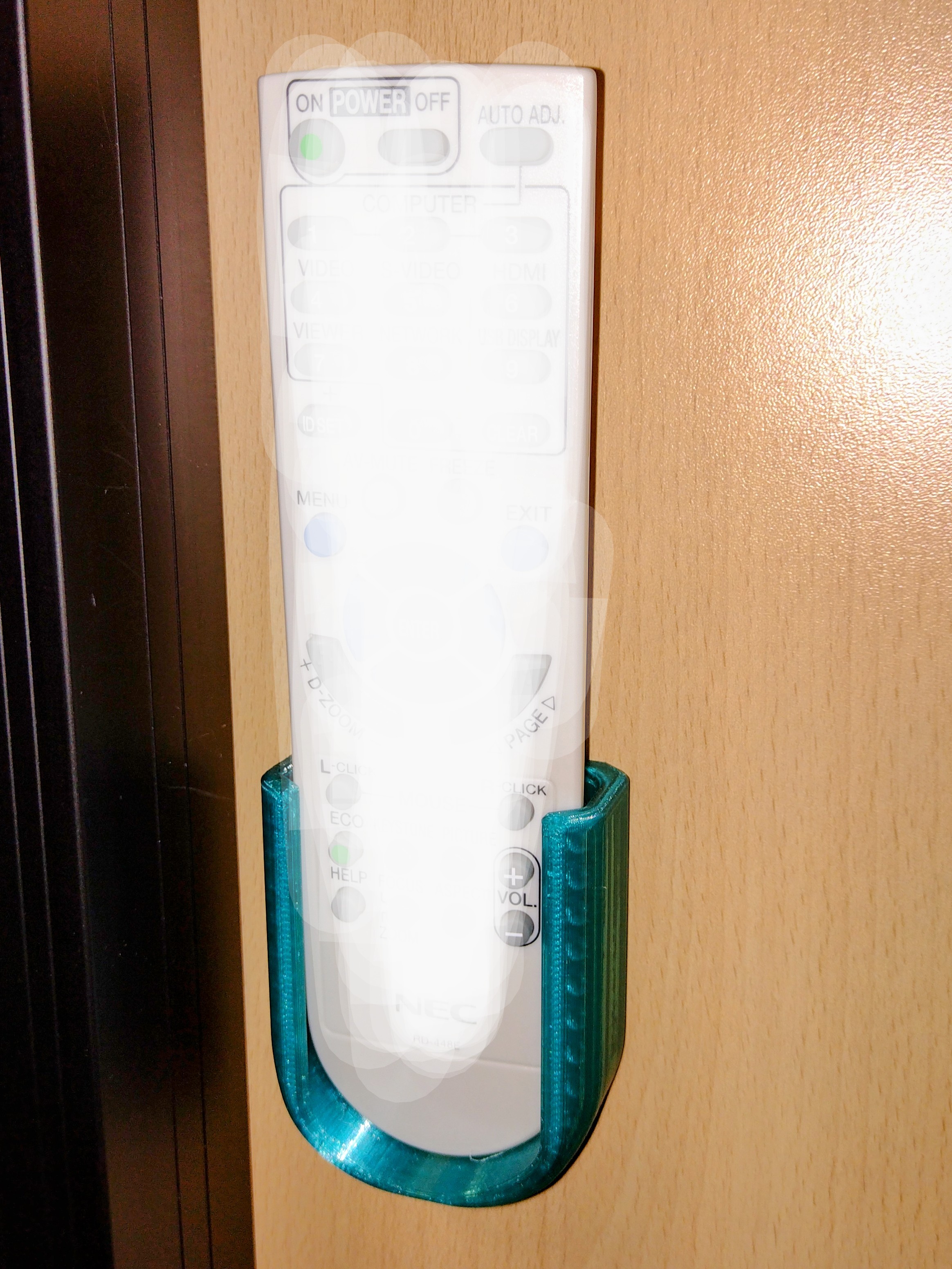 Remote holder (approx 50x25 wide, 55 high) by Jori | Download free STL ...