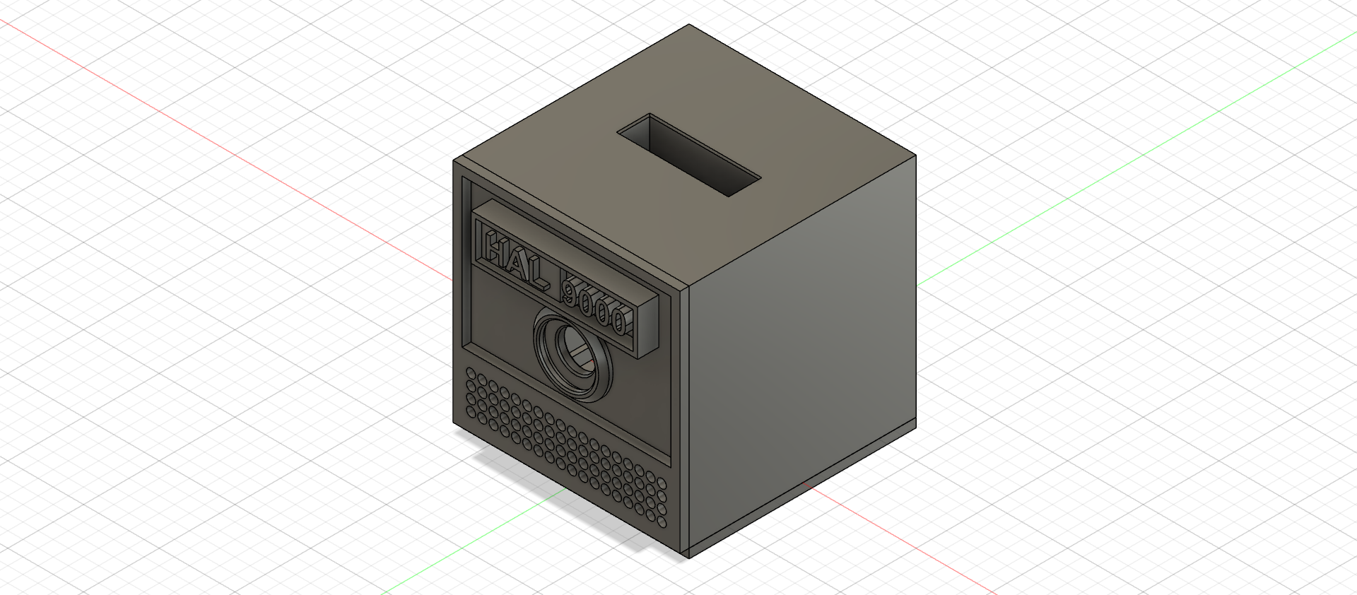 HAL 9000 Apple TV remote holder by AWSW | Download free STL model ...