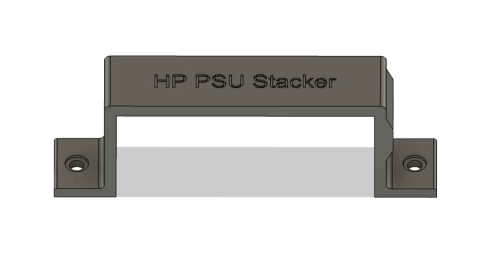 HP PSU Strap w/ Mount Support by Derik Whittaker | Download free STL model | Printables.com