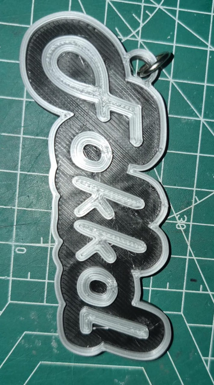Fokkol Keychain by Louwnette Nelson | Download free STL model ...