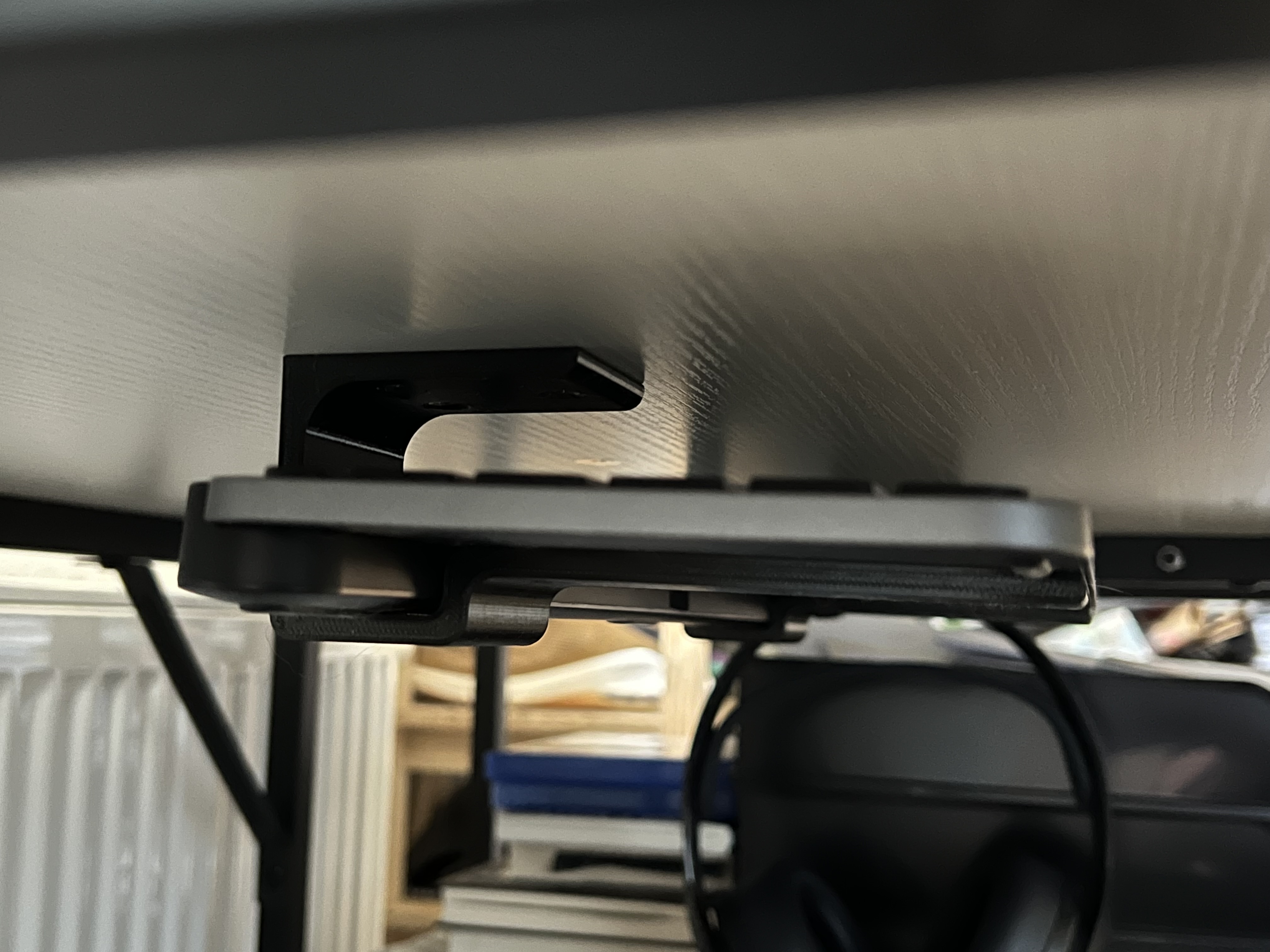 Logitech MX Under desk Keyboard holder by Freddy | Download free STL ...