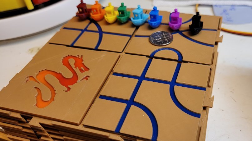 Tsuro Canals by Mebillica | Download free STL model | Printables.com