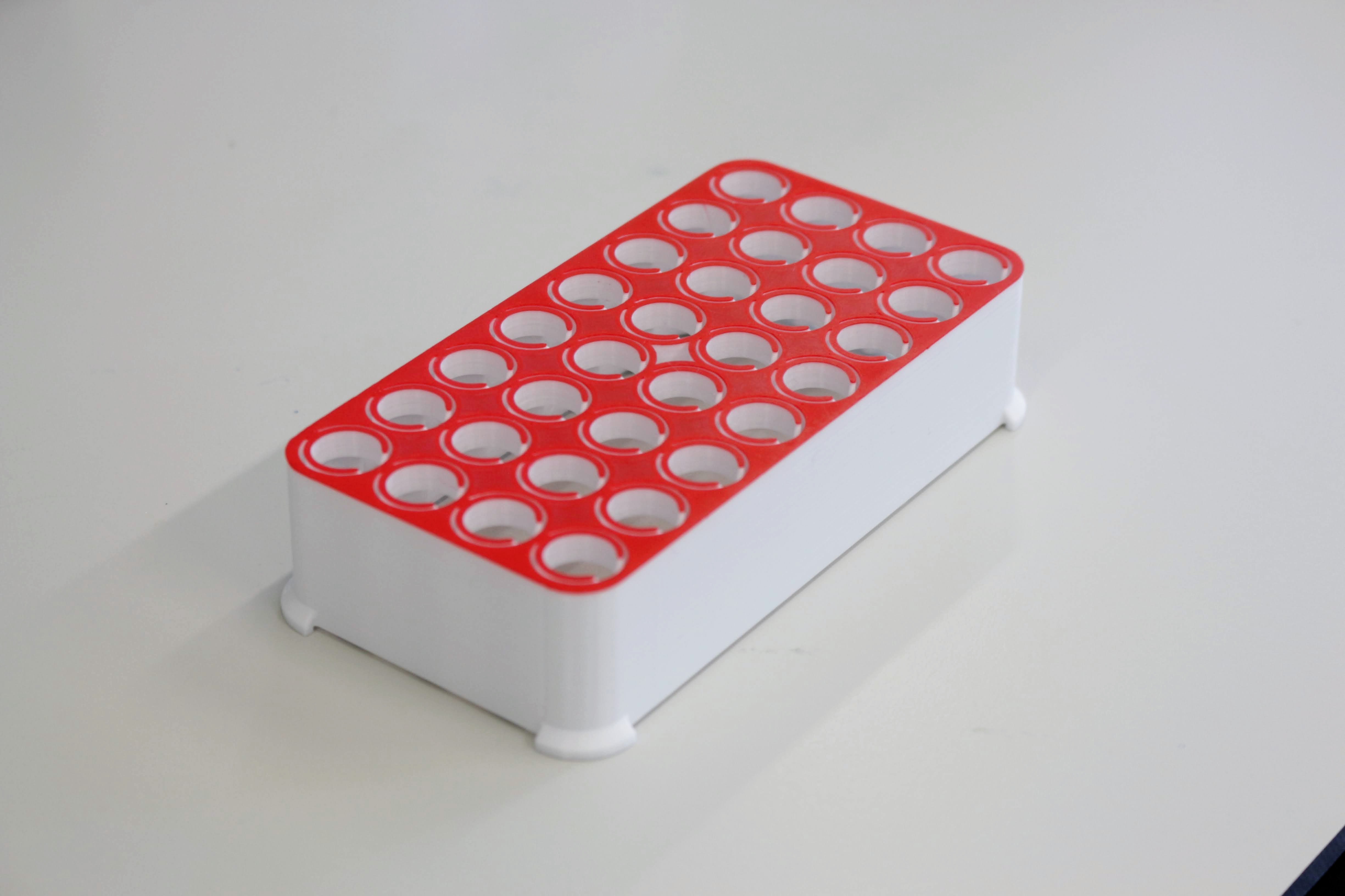 2 mL Tube Rack: Secure Eppi Storage Solution in various sizes by Stefan ...