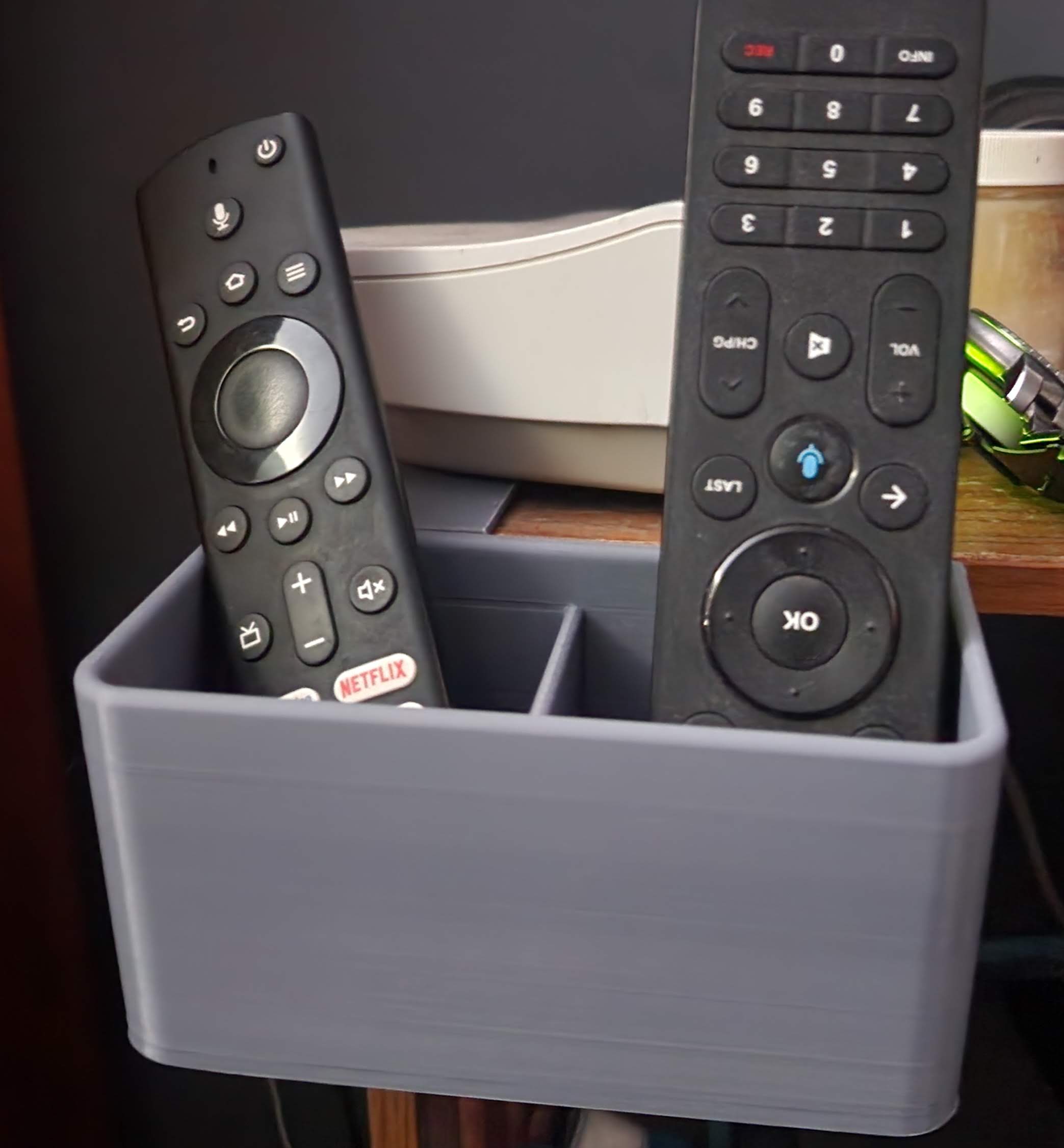 Slide on Table Remote Caddy by Donnelly326 | Download free STL model ...