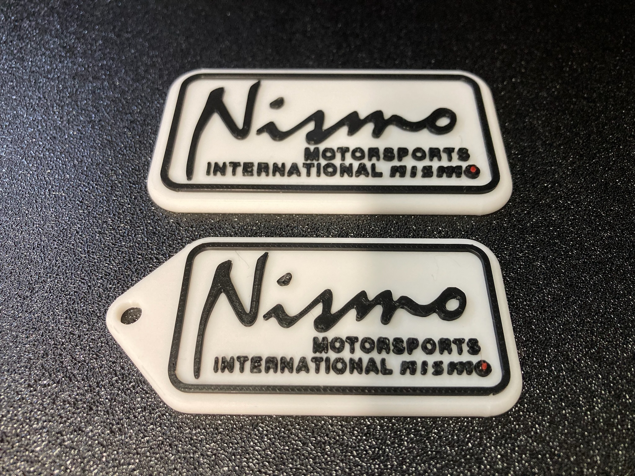 Nissan Nismo Keychain Logo by sumrek | Download free STL model ...