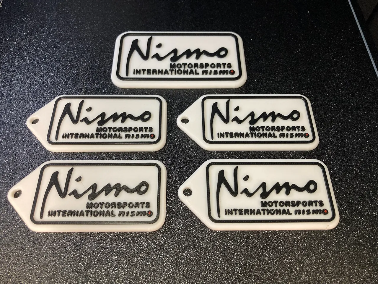 Nissan Nismo Keychain Logo by sumrek | Download free STL model ...