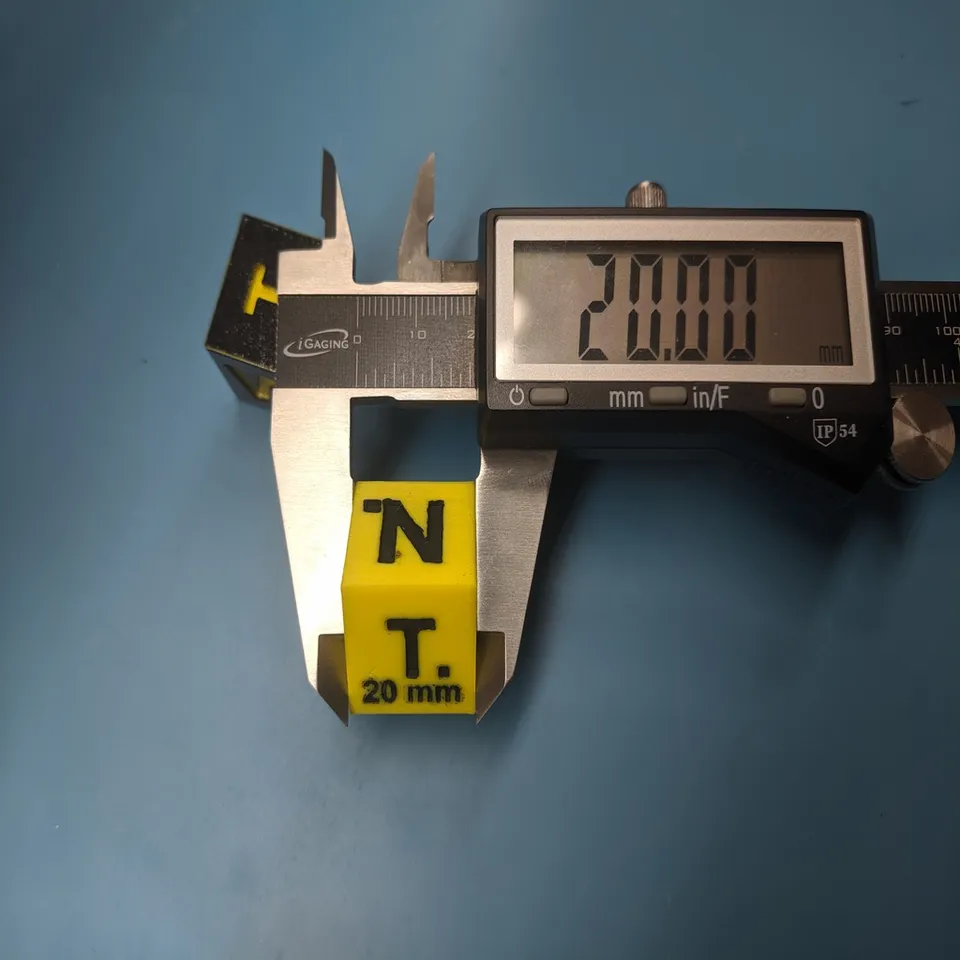 Scale Cube by Duck | Download free STL model | Printables.com