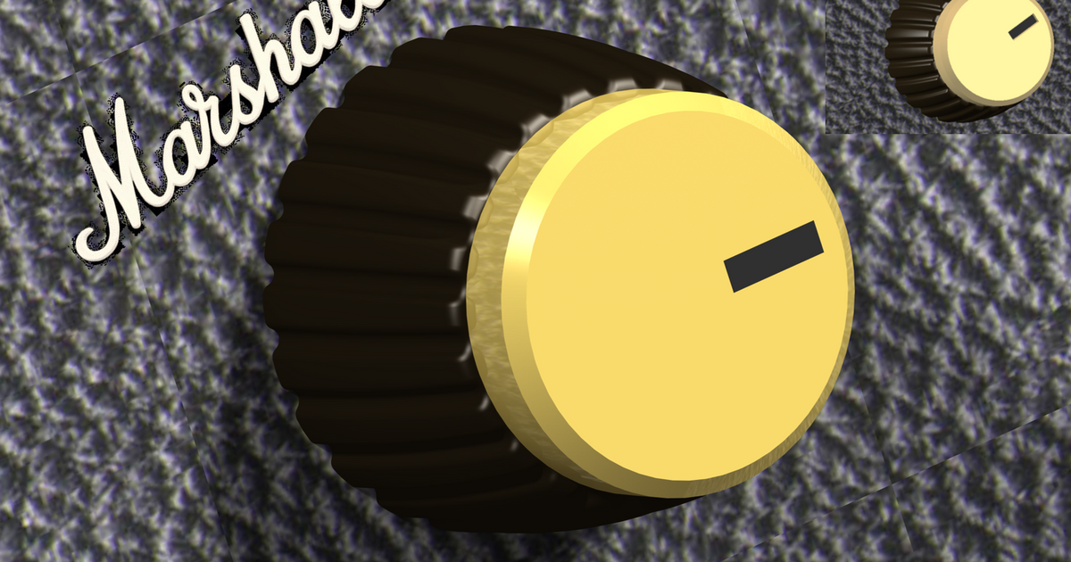 Marshall knobs by rorys3D | Download free STL model | Printables.com
