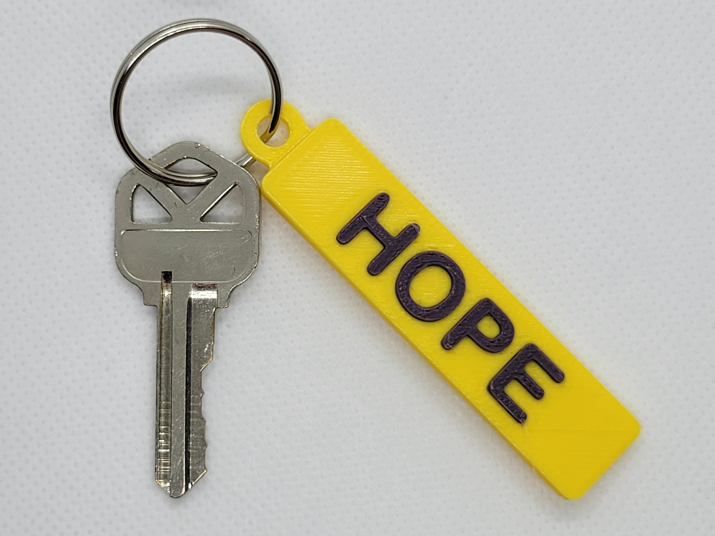 Yellow Ribbon Keychains by abbymath | Download free STL model ...