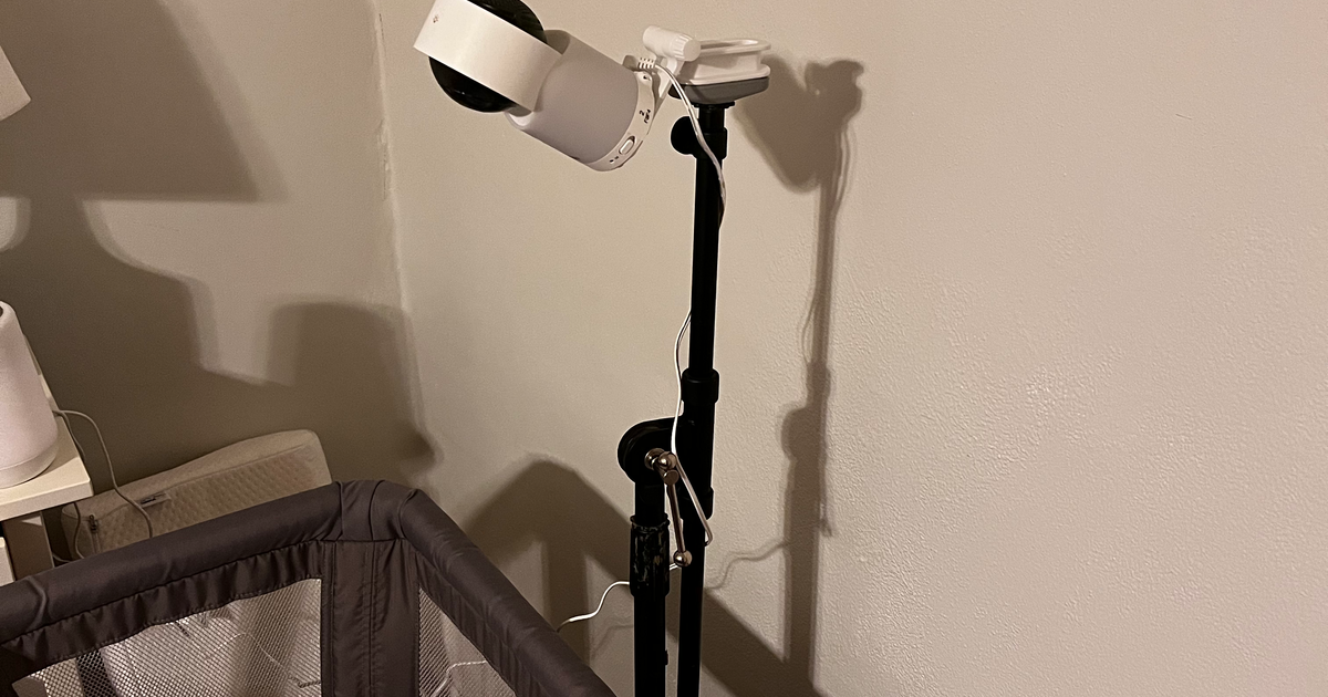 Vtech Baby Monitor Camera to microphone stand adapter by Stuart ...