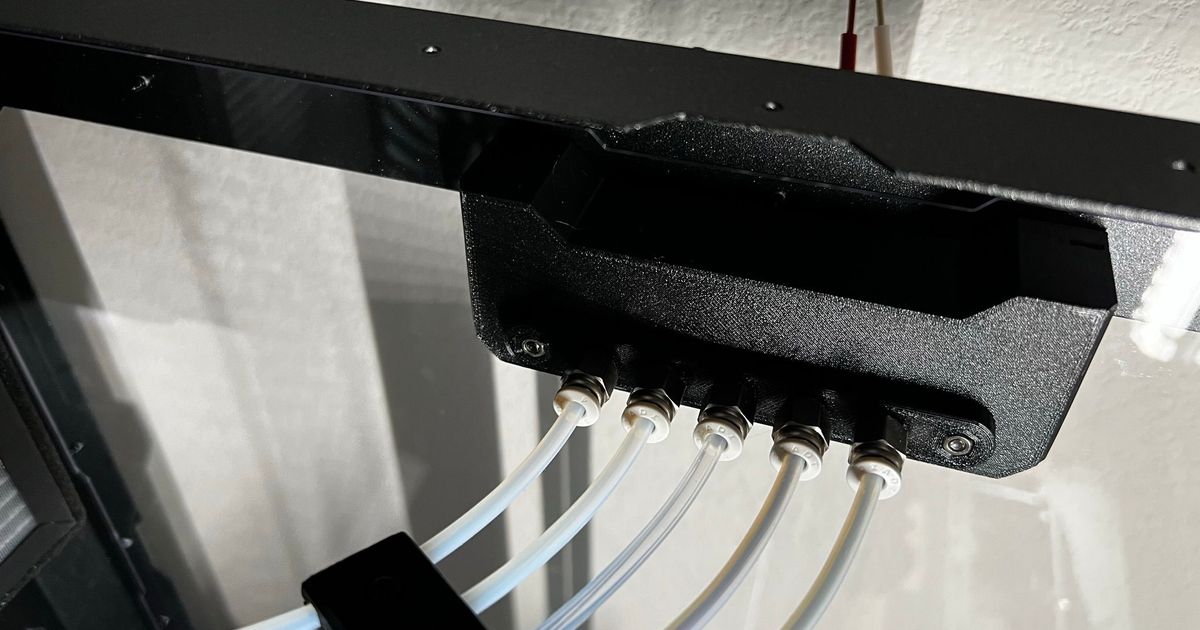 Original Prusa Enclosure Handle Passthrough for MMU by Senor Papa Bear ...