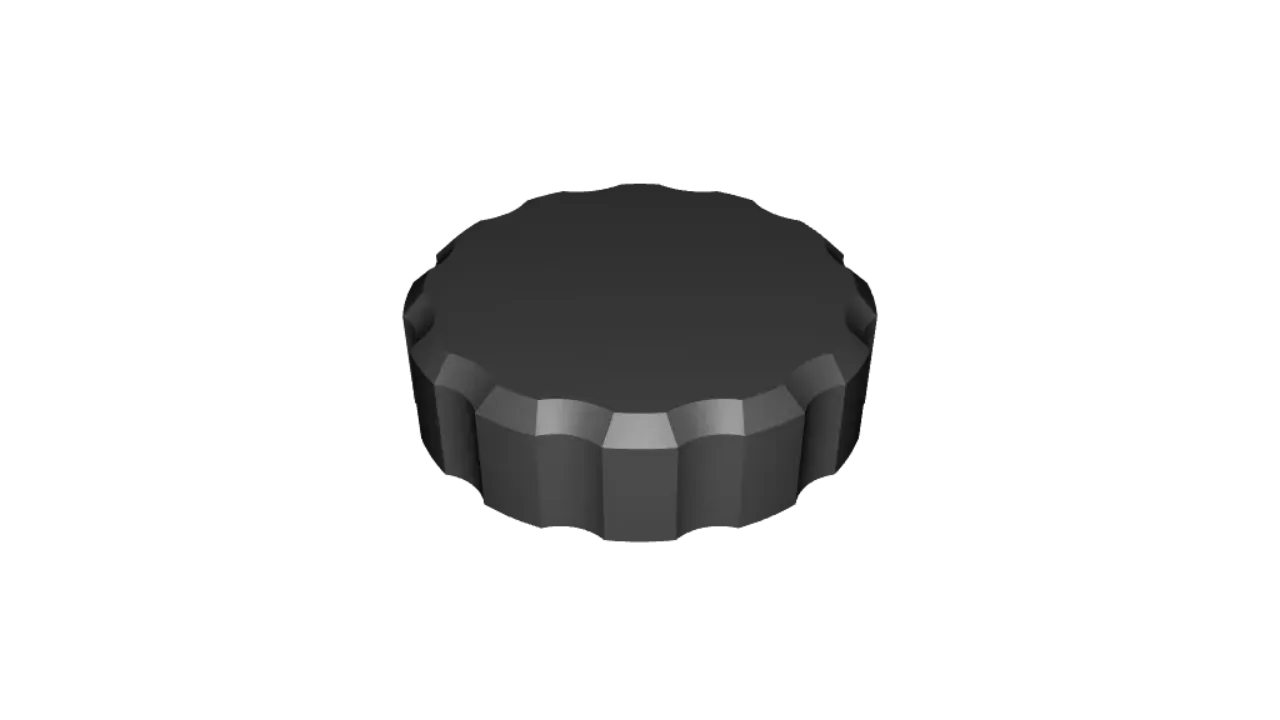 EC12 low-profile encoder knob by DeltaWhy | Download free STL model ...