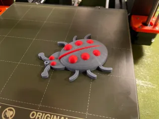 LadyBug multicolor lady bug model by 3DdesignSpot | Download free STL ...