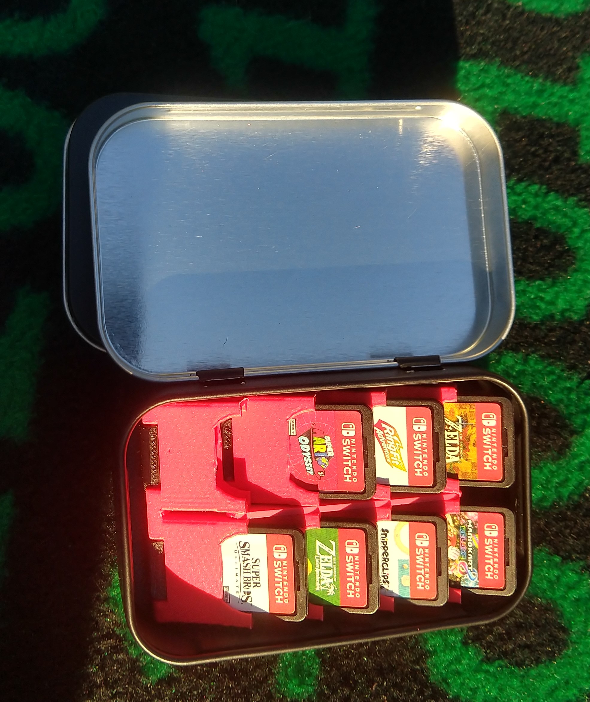 Nintendo Switch cartridge mint tin organizer by nickstuffinc | Download ...