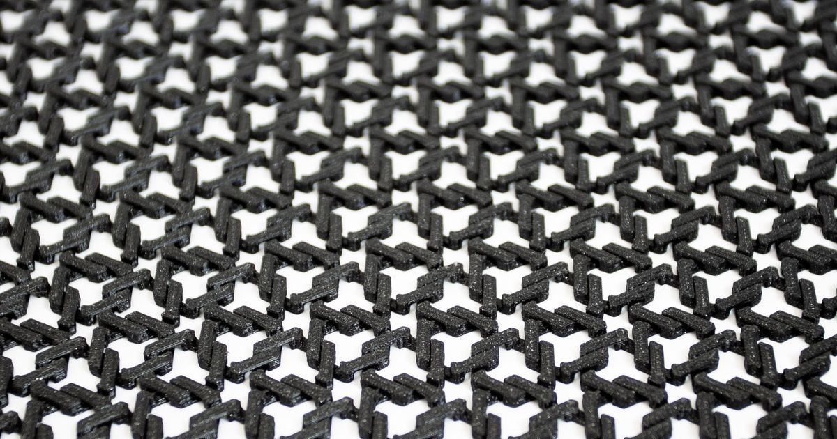 Chainmail fabric with hexagonal pattern by Michal Fanta | Download free ...