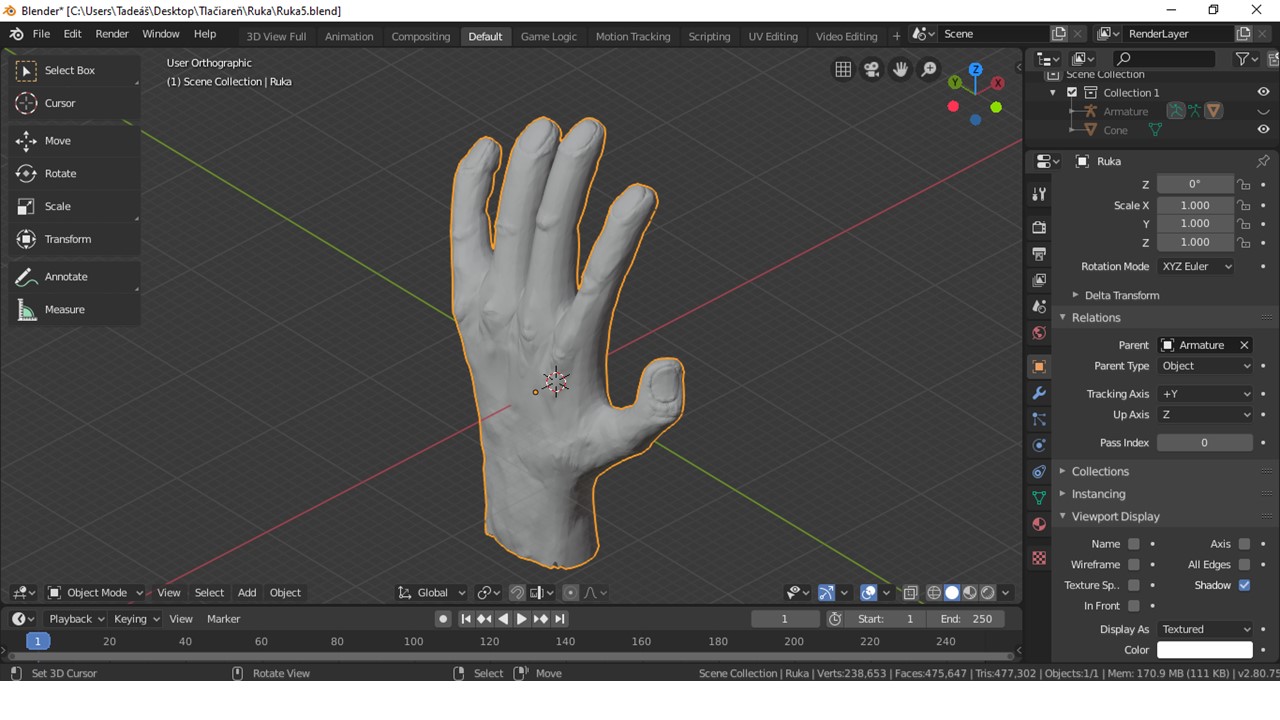 Hand by 3d_earth_ | Download free STL model | Printables.com