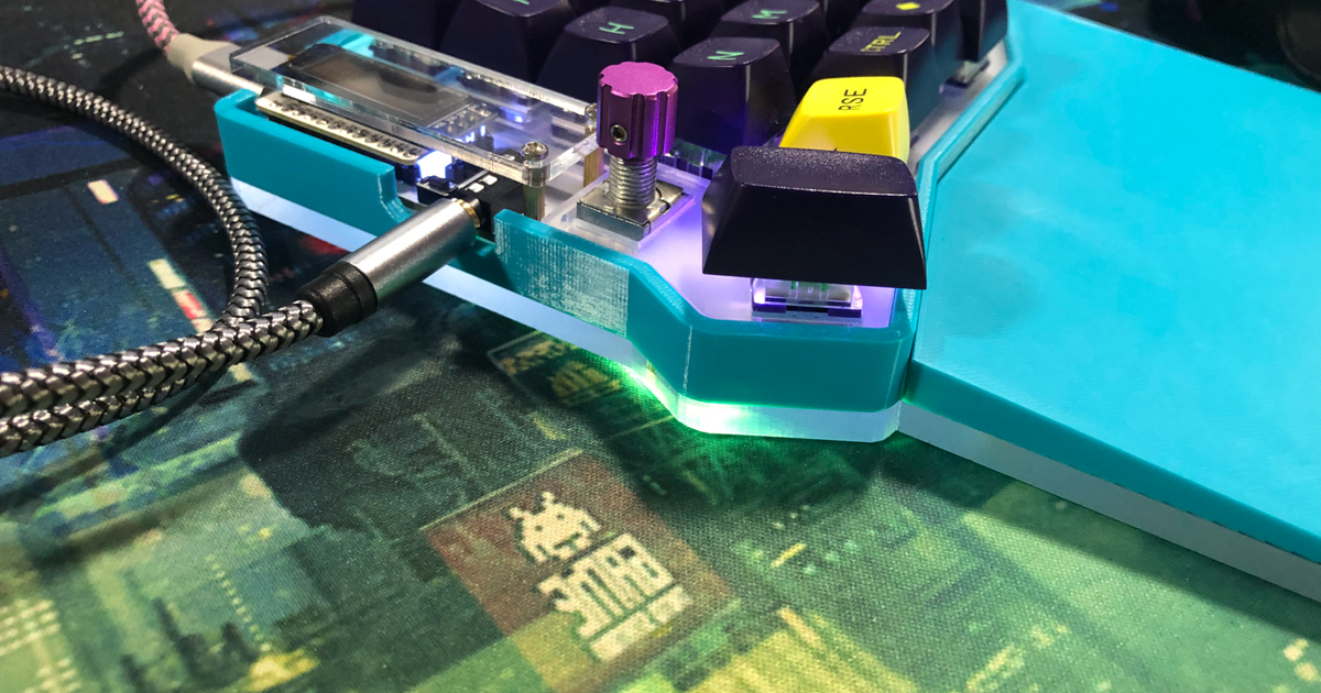 Sofle RGB Case Mods by Panda Makes | Download free STL model ...