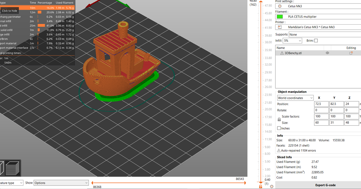 PrusaSlicer Profile for Cetus Mk3 (or mk2) by MokeDuck | Download free ...
