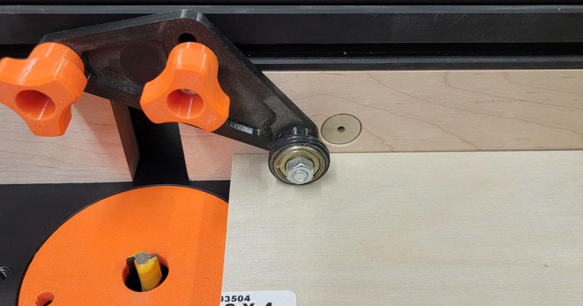 Router Table Infeed Guide (Jess-Em) by Mikek | Download free STL model ...