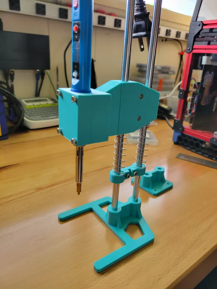 Heat Set Insert Press by bbtinkerer | Download free STL model ...