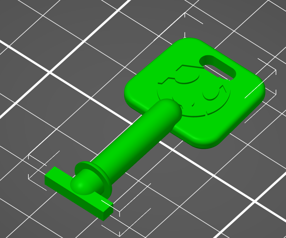 Paper Towel Dispenser Key by Jürgen Weigert | Download free STL model ... Paper Towel Dispenser Key by Jürgen Weigert | Download free STL model ...