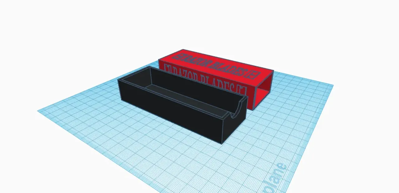 Razor Blade Storage Box by jasondilts | Download free STL model ...