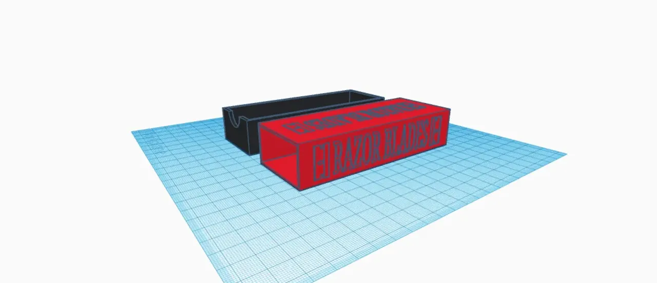 Razor Blade Storage Box by jasondilts | Download free STL model ...