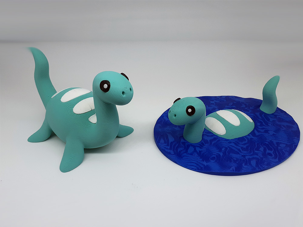 Cute Lock Ness Monster by 3DTwinkie | Download free STL model ...