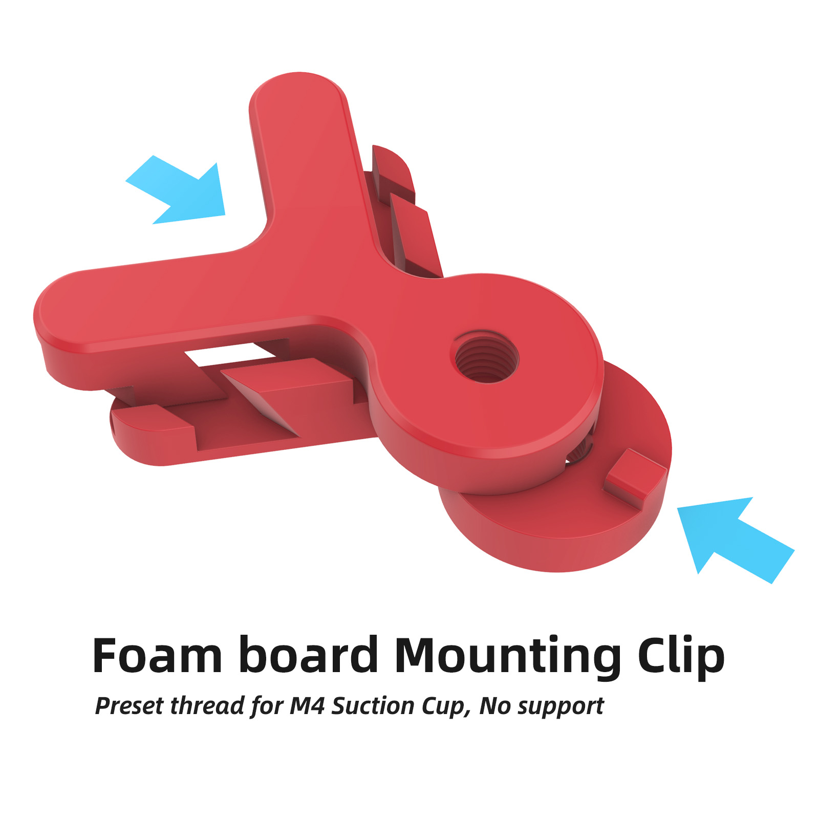 Foam board Mounting Clip by wuguigui | Download free STL model ...