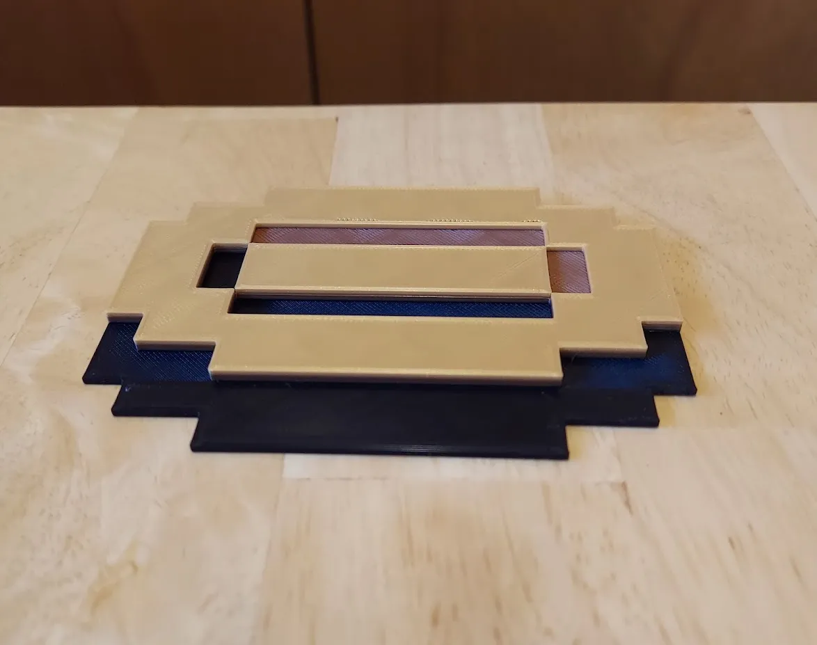 8-Bit Mario Coin Plate by ValleyGeek | Download free STL model ...