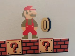 8-Bit Mario Coin Plate by ValleyGeek | Download free STL model ...