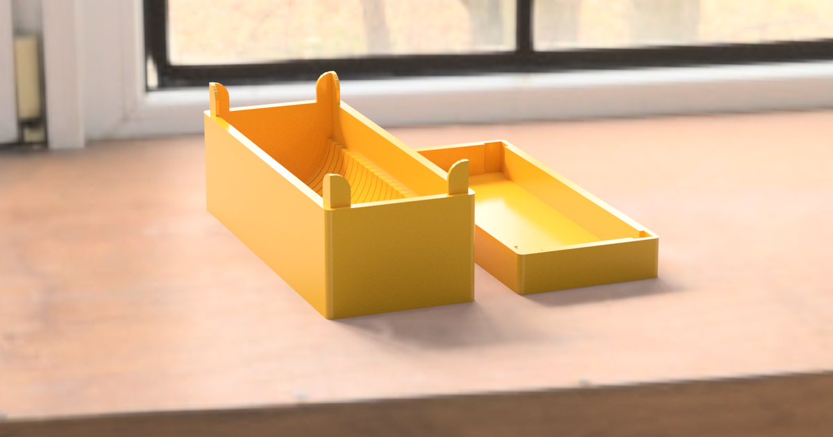 Coverslip Box by DSpecter | Download free STL model | Printables.com